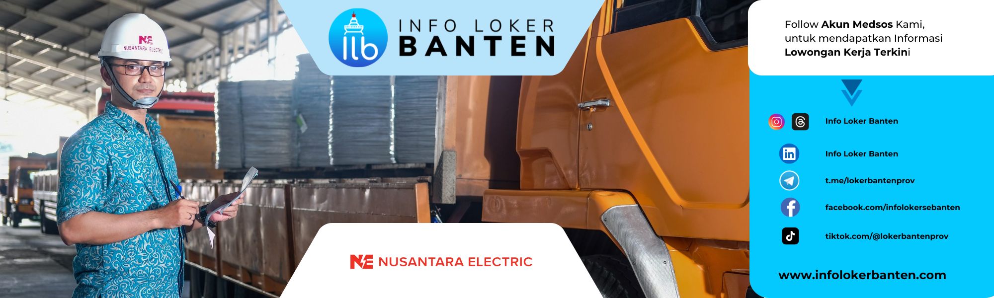 Lowongan Kerja PT Nusantara Electric Balaraja – Banyak Posisi